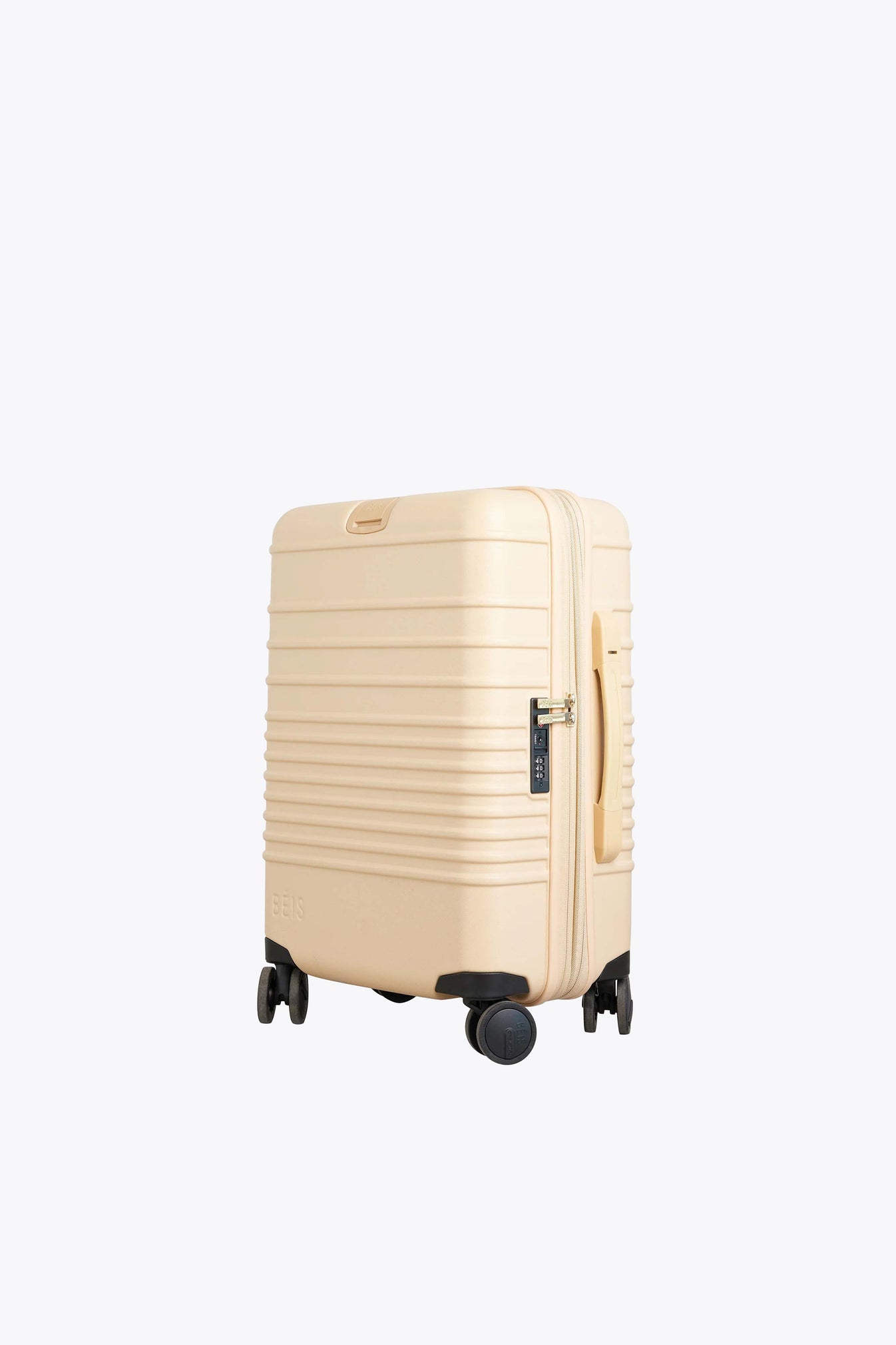 BÉIS 'The Carry-On Roller' in Beige - 21" Carry On Beige Suitcases ...