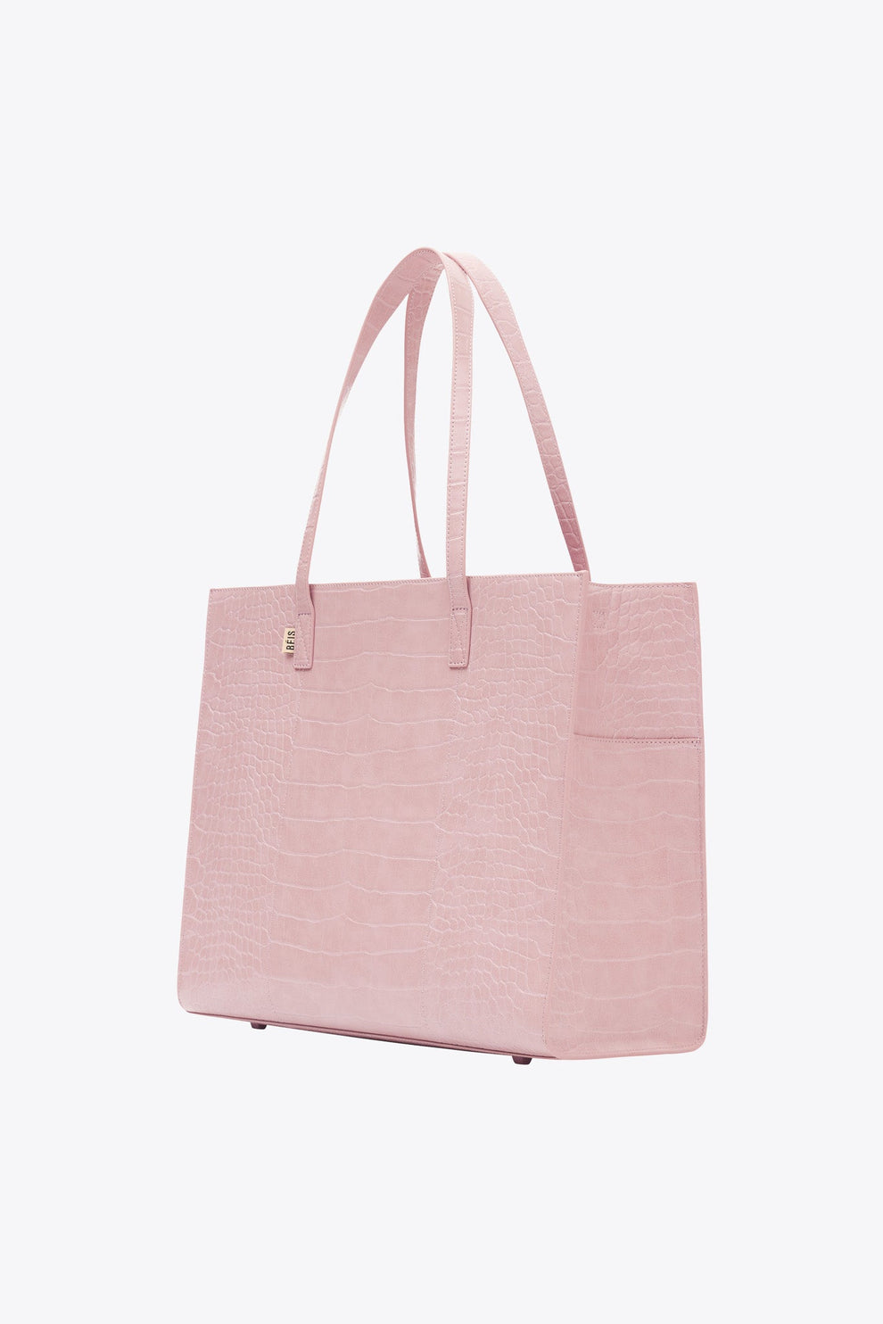 BÉIS 'The Large Work Tote' in Atlas Pink - Large Pink Work Tote ...
