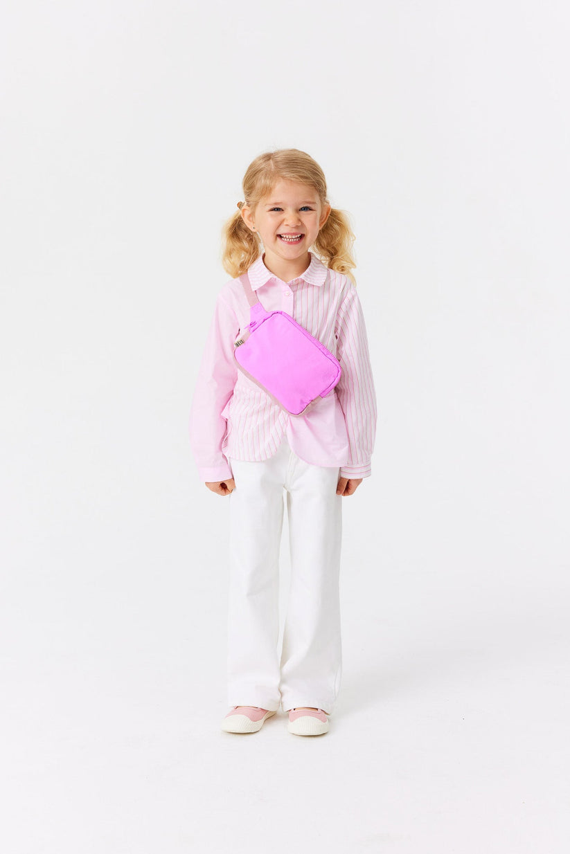 BÉIS 'The Kids Backpack' in Atlas Pink - Best Travel Backpack For Kids ...