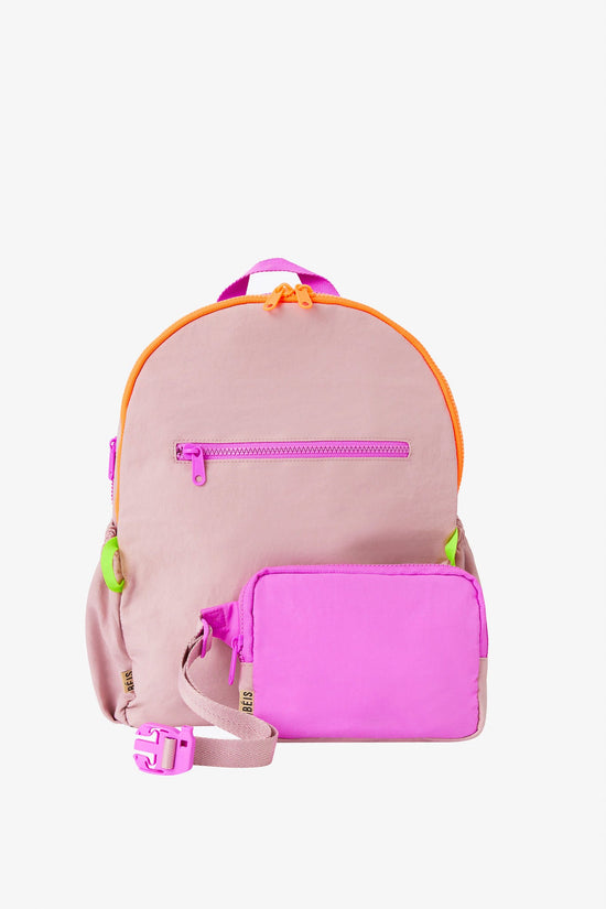 BÉIS 'The Kids Backpack' in Atlas Pink - Best Travel Backpack For Kids ...