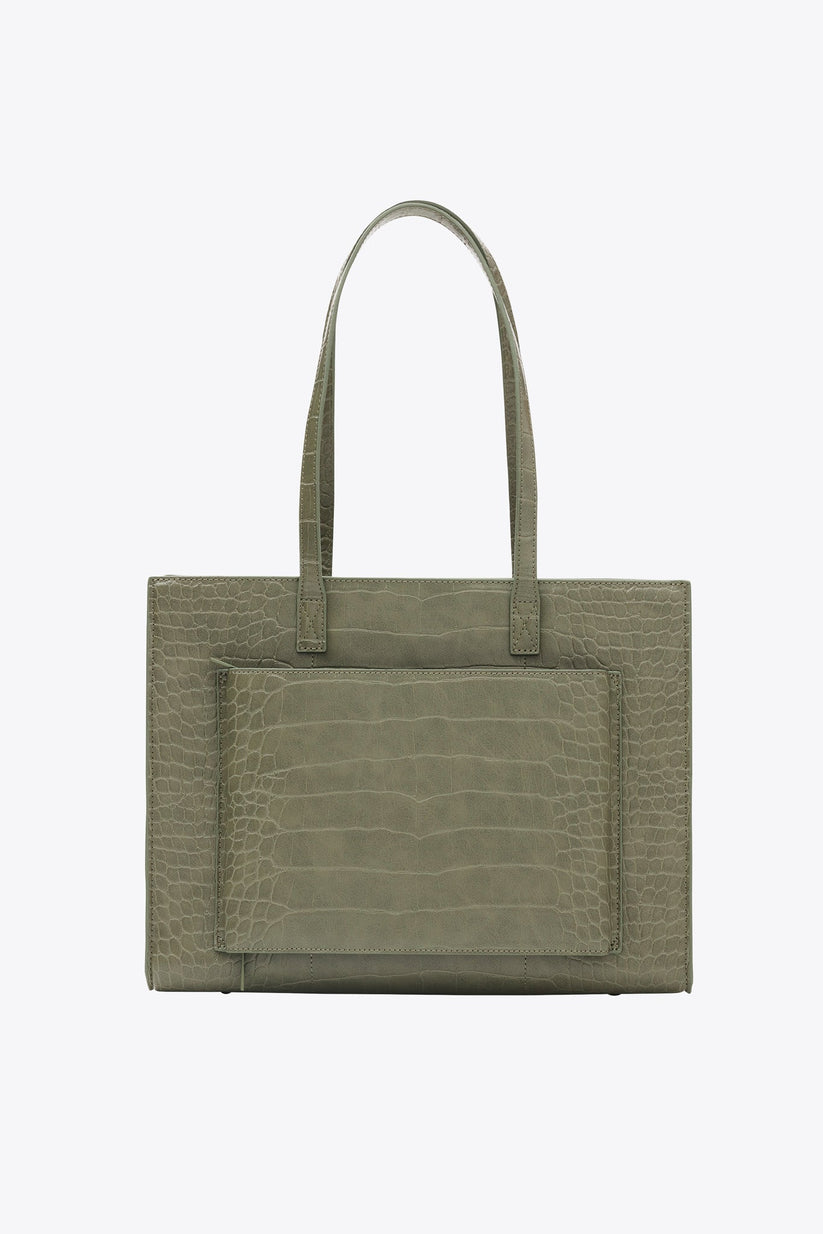 BÉIS 'The Work Tote' In Slate - Renovated Work Tote Bag & Laptop Bag In ...