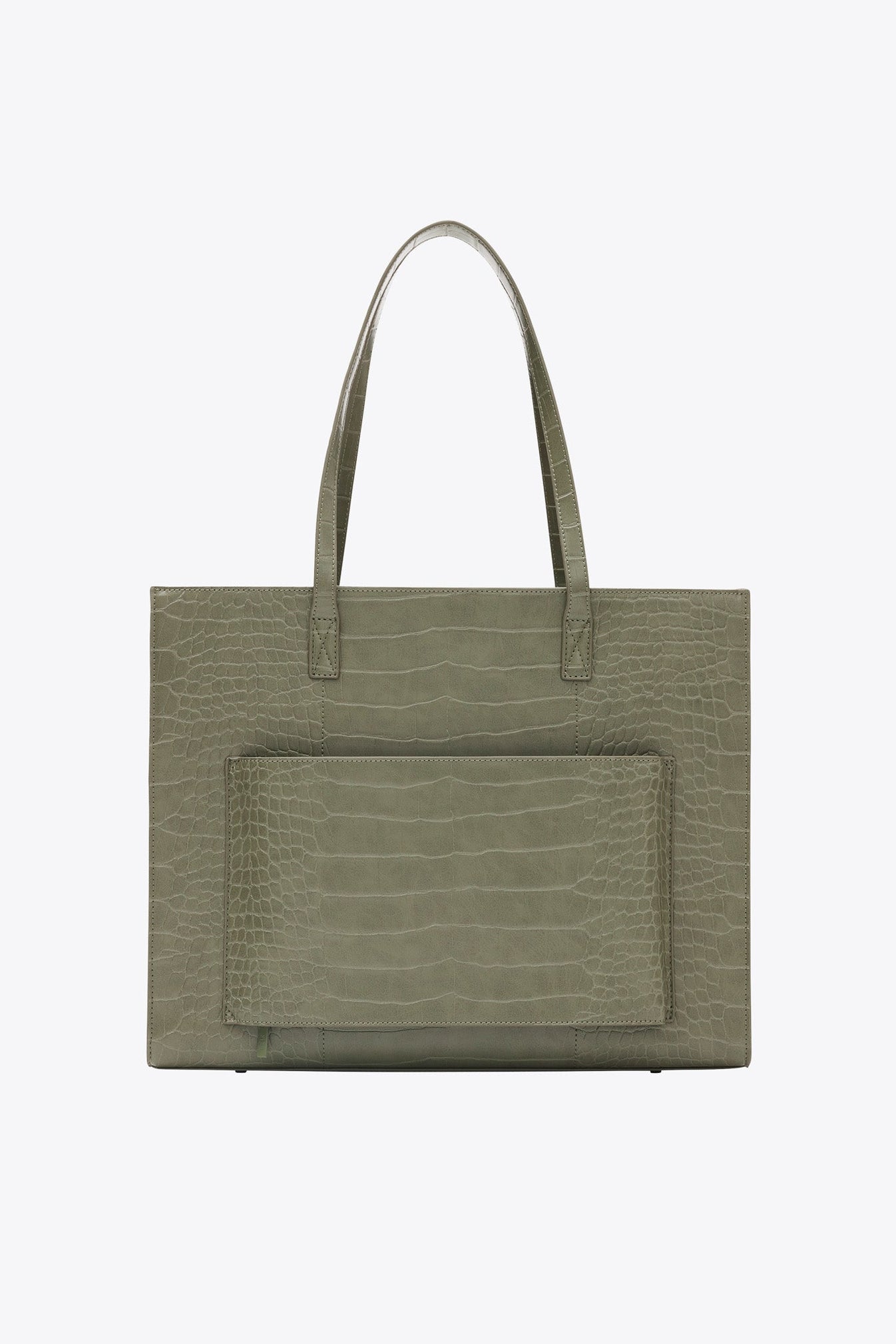 BÉIS 'The Large Work Tote' in Olive - Olive Green Large Laptop Bag ...
