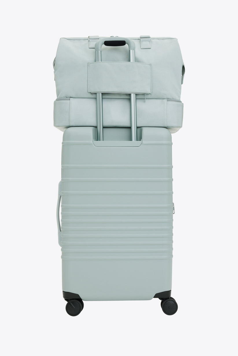 BÉIS 'The Weekender' In Slate - Overnight & Weekend Bag For Travel In ...