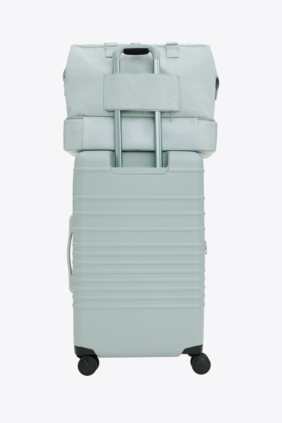 BÉIS 'The Weekender' In Slate - Overnight & Weekend Bag For Travel In ...