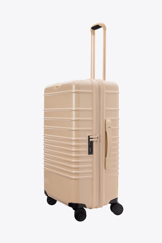 Beige Rolling Luggage & Suitcases
