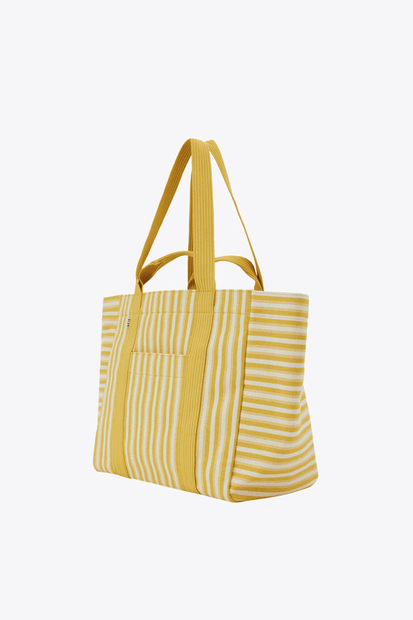 BÉIS 'The Vacation Tote' in Honey Stripe - Vacation Tote & Summer Tote ...
