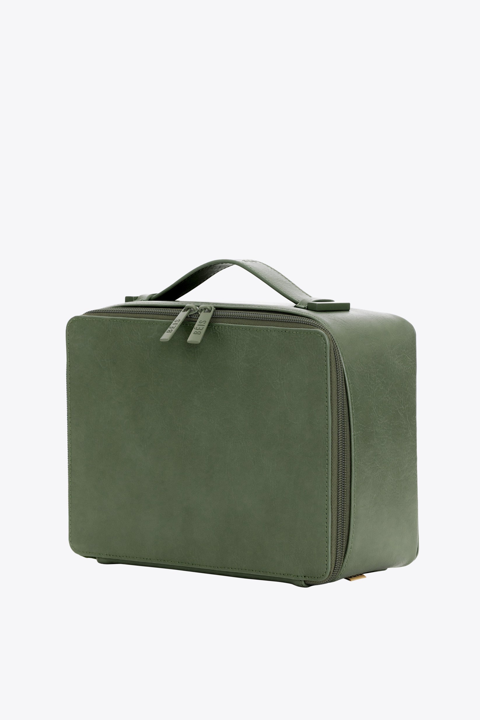 BÉIS 'The Cosmetic Case' in Olive - Olive Green Makeup & Cosmetic Bag ...