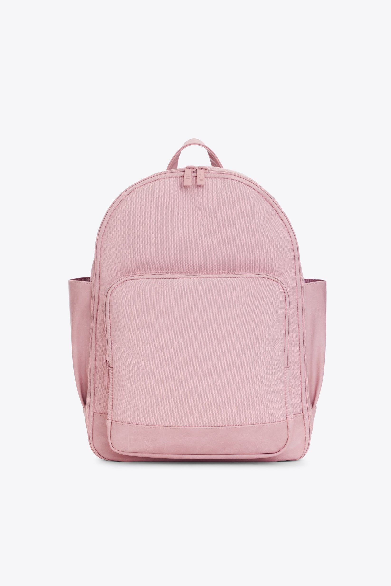 BÉIS 'The Backpack' in Atlas Pink - Pink Laptop Backpack for Work ...