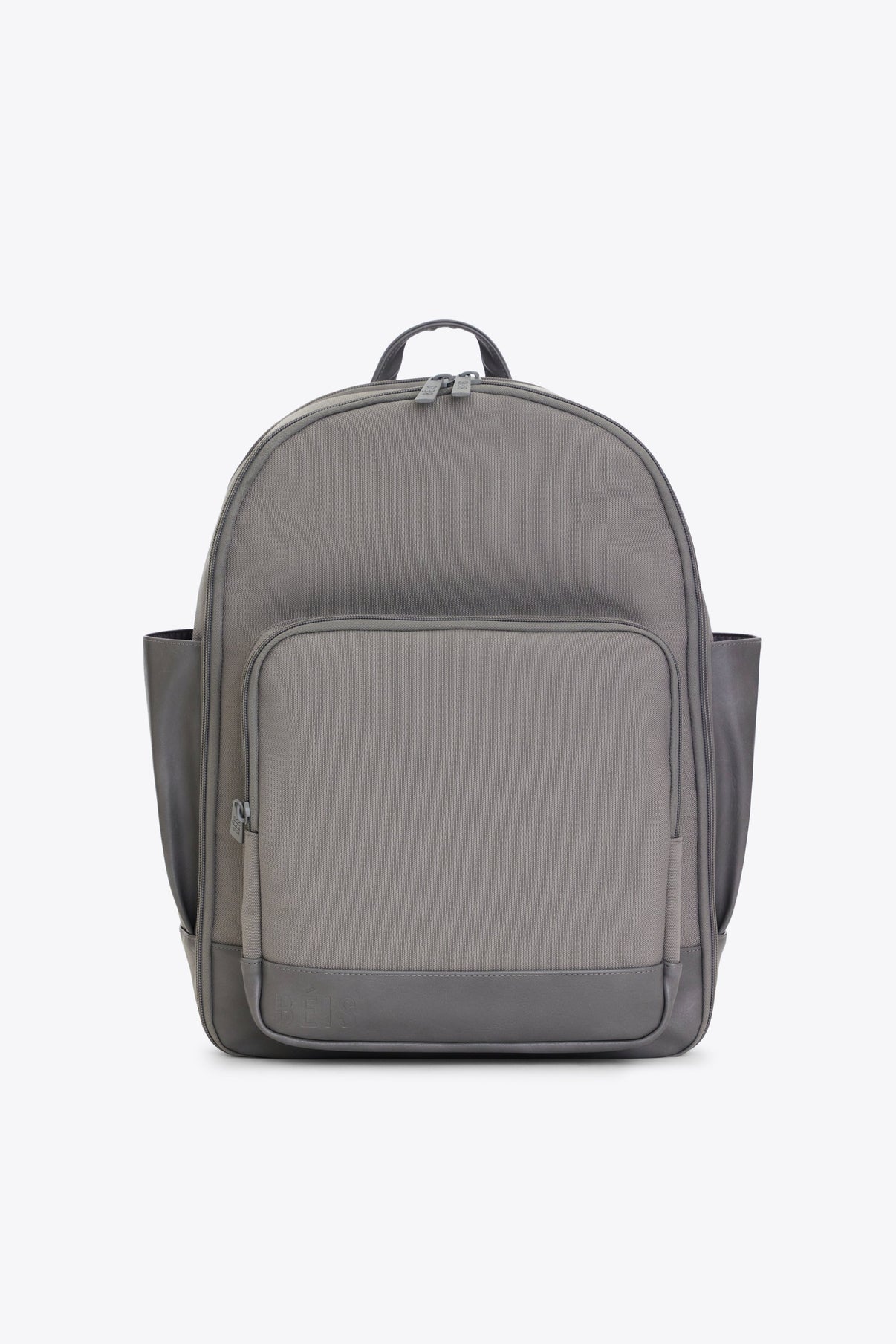BÉIS 'The Backpack' in Grey - Grey Laptop Backpack for Work & Travel ...