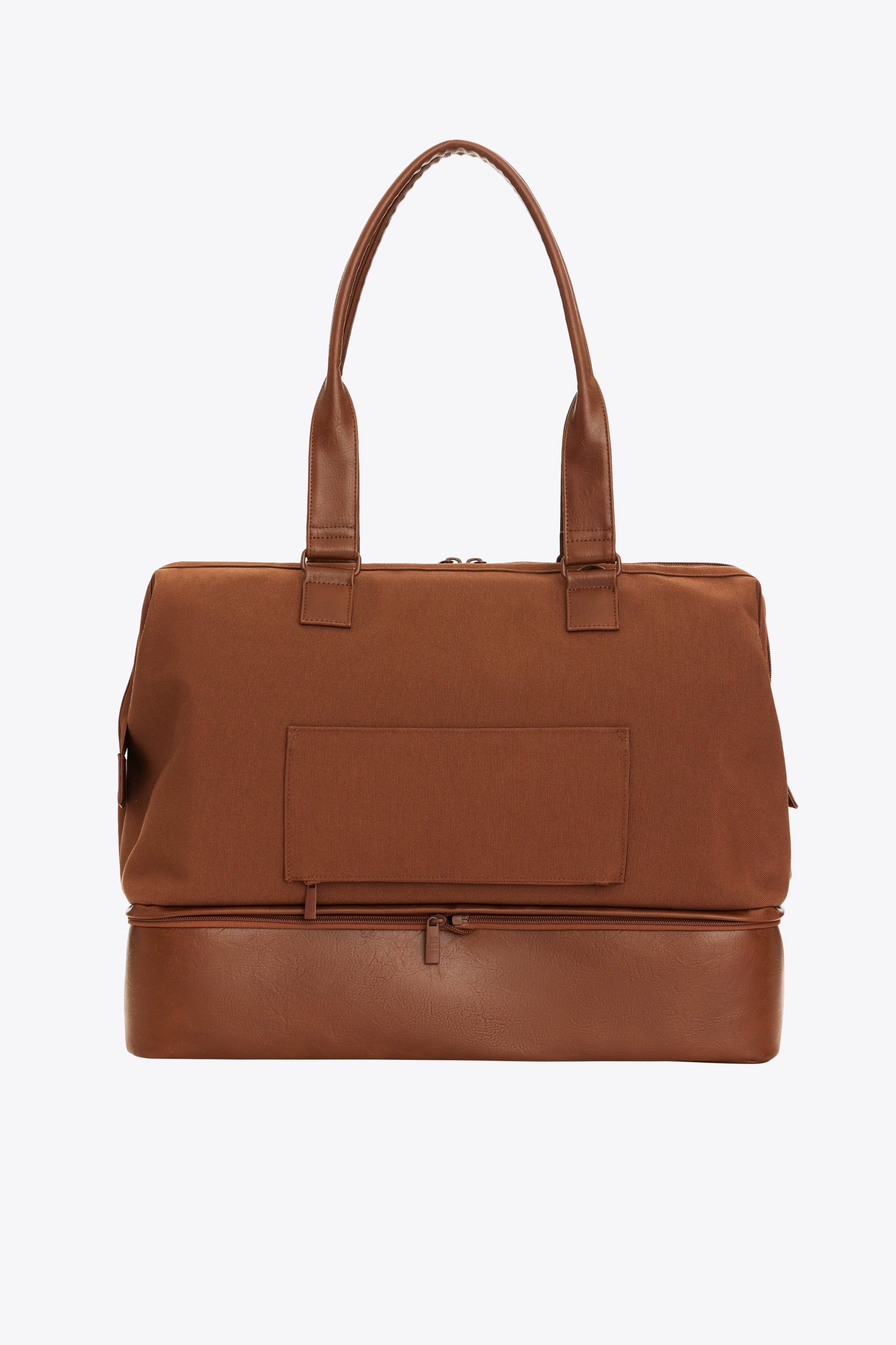 BÉIS 'The Convertible Weekender' in Maple - Brown Travel Duffle Bag ...