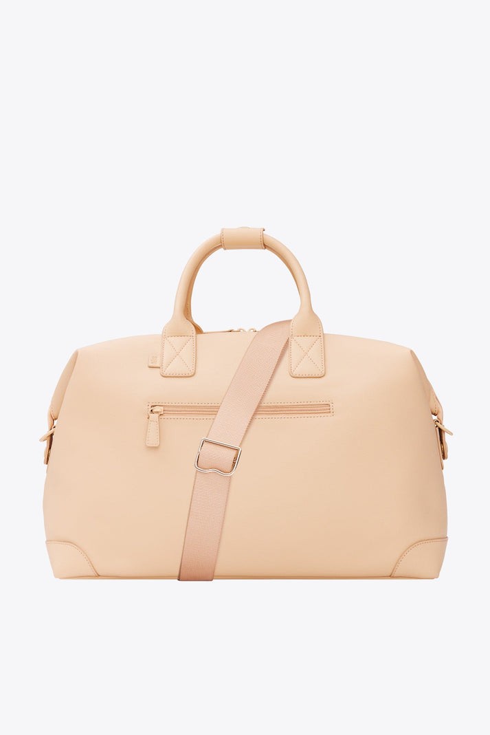 BÉIS 'The Premium Duffle' in Beige - Beige Vegan Leather Duffle Bag ...