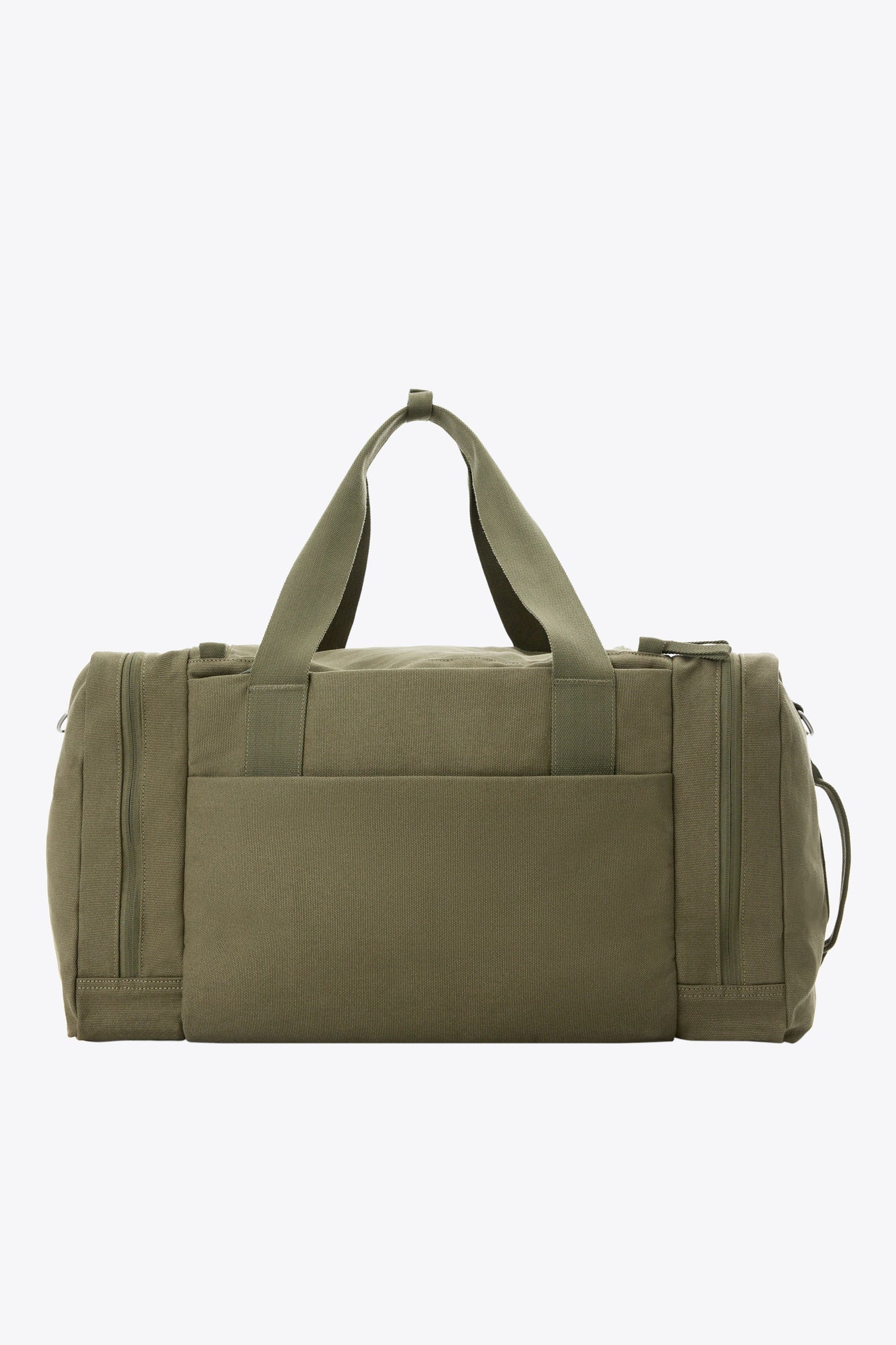 BÉIS 'The Utility Duffle' in Olive - Heavy Duty Duffle Bag for Travel ...