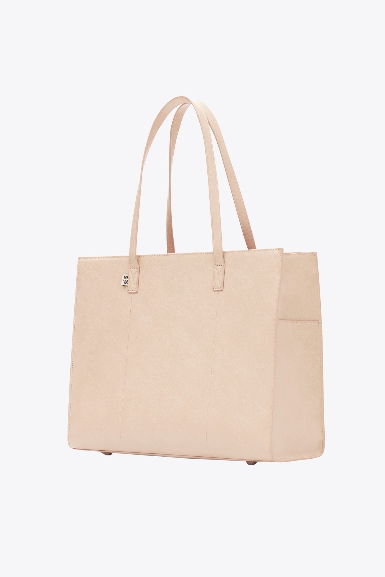 BÉIS 'The Large Work Tote' in Beige - Work Bag For Women & Laptop Bag ...