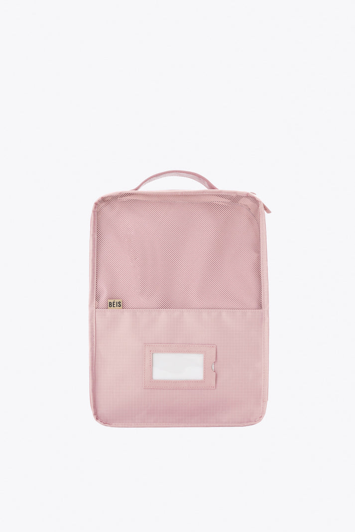 BÉIS 'The Packing Cubes' in Atlas Pink - Pink Packing Cubes for Travel