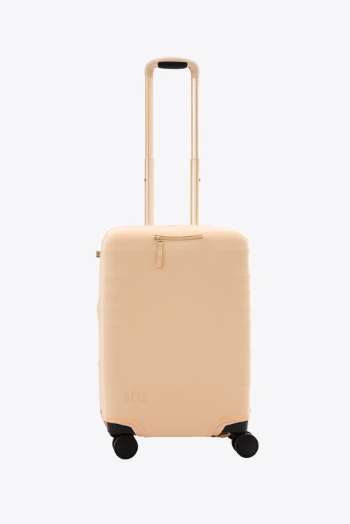 BÉIS 'The Carry-On Luggage Cover' in Beige - Beige Carry-On Luggage ...