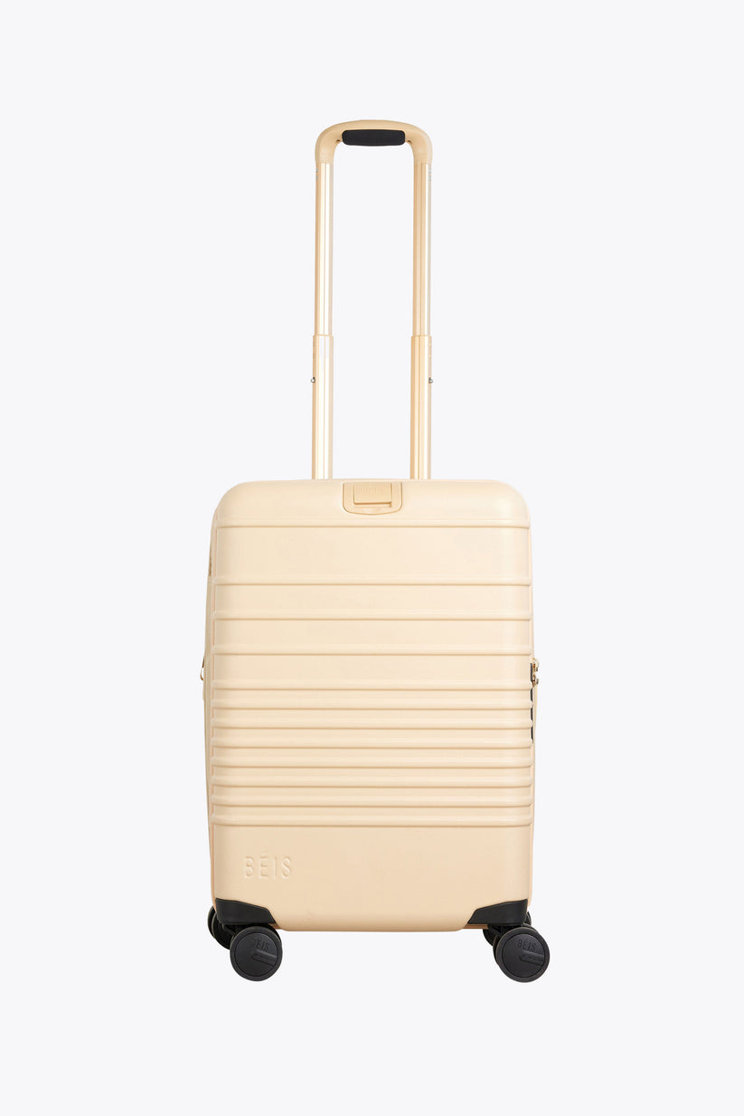 BÉIS 'The Carry-On Roller' in Beige - 21" Carry On Beige Suitcases ...