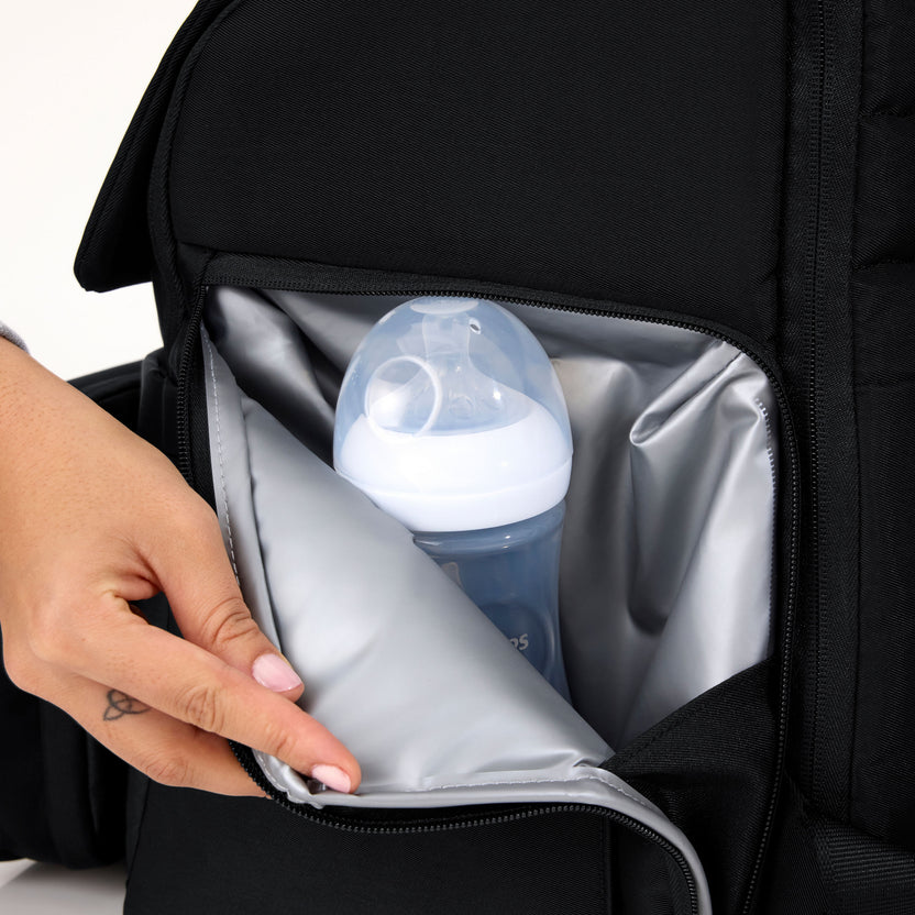 The Ultimate Diaper Backpack in Black