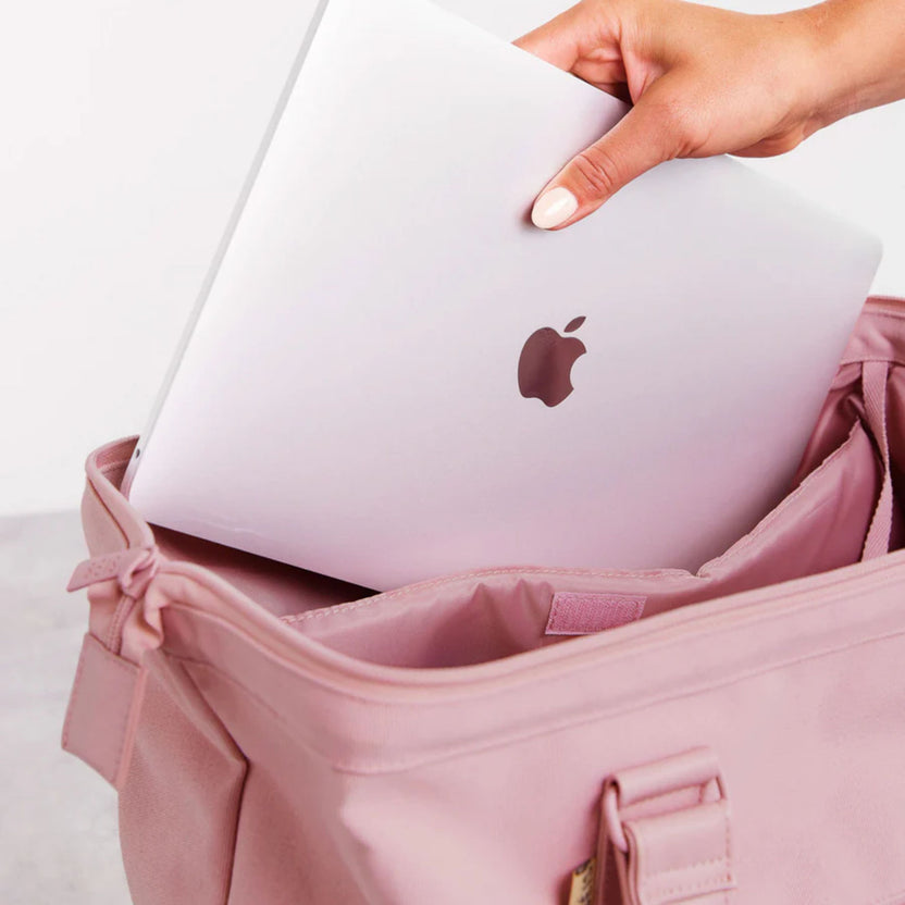 BÉIS 'The Mini Weekender' in Navy - Mini Blue Weekender Bag & Small ...