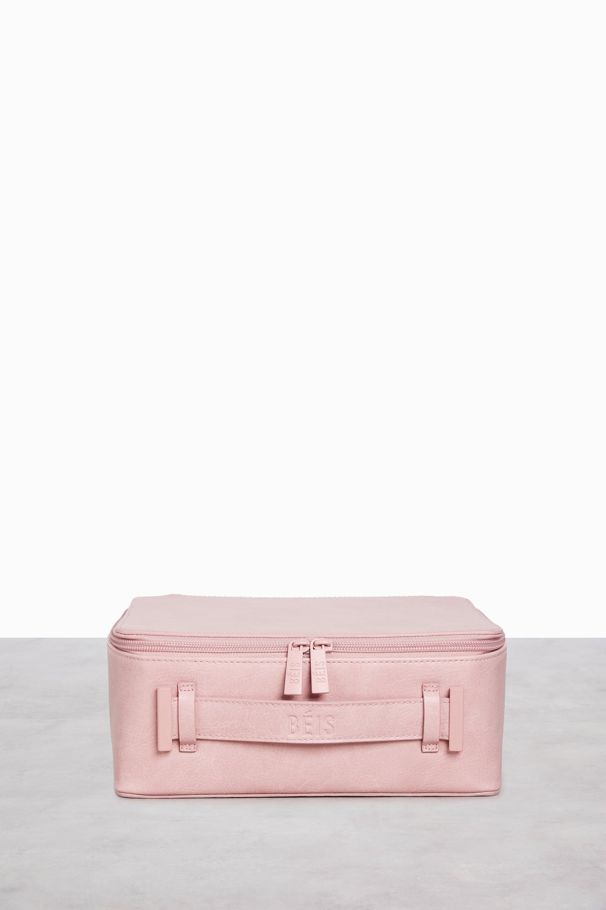 BÉIS 'Cosmetic Case' In Atlas Pink - Pink Makeup Organizer & Travel ...