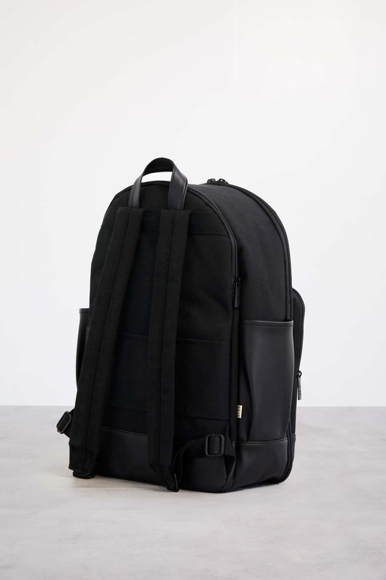 BÉIS 'The Backpack' in Black - Black Laptop Knapsack For Work & Travel ...