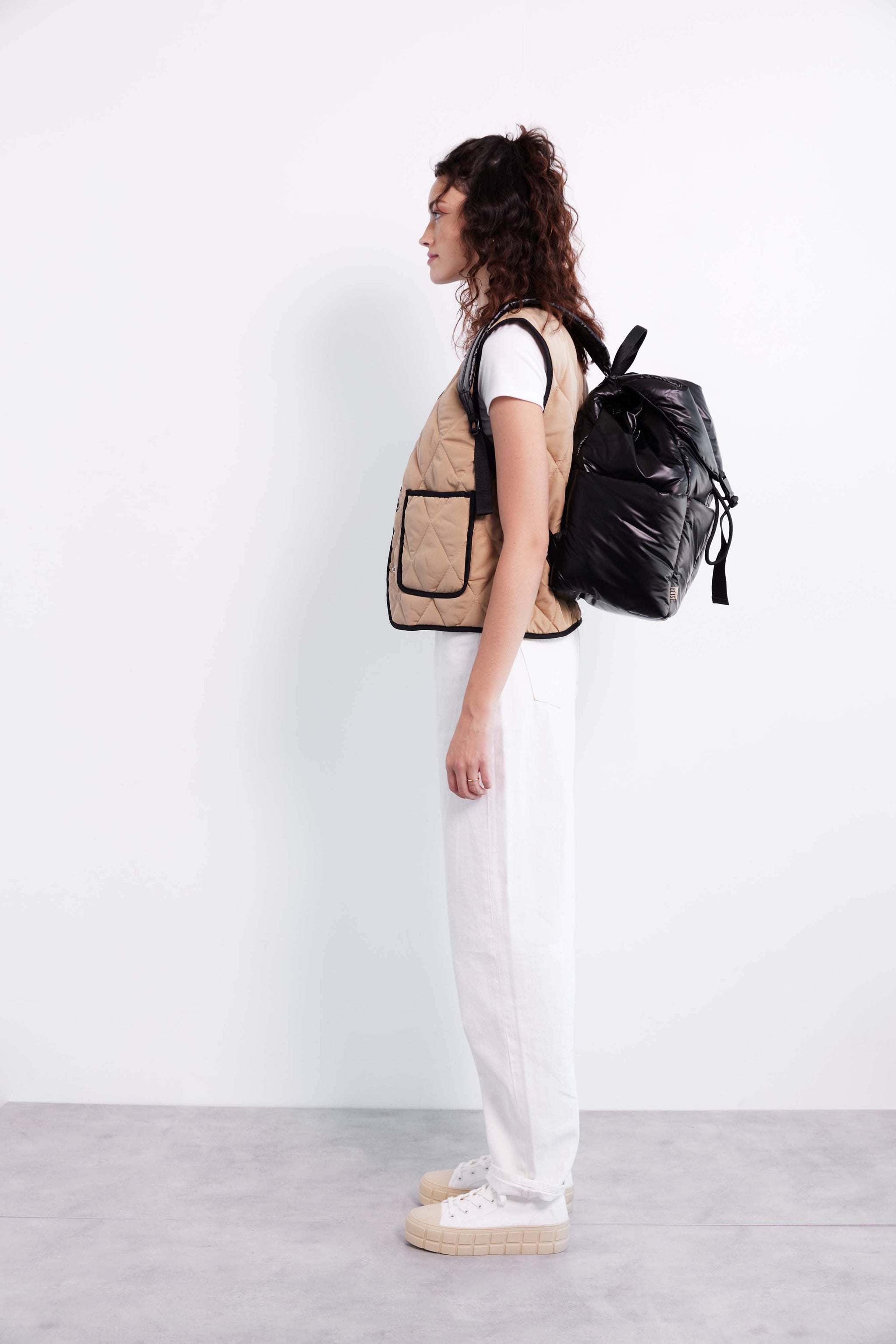 BÉIS 'The Cargo Backpack' in Black | BÉIS Travel CA