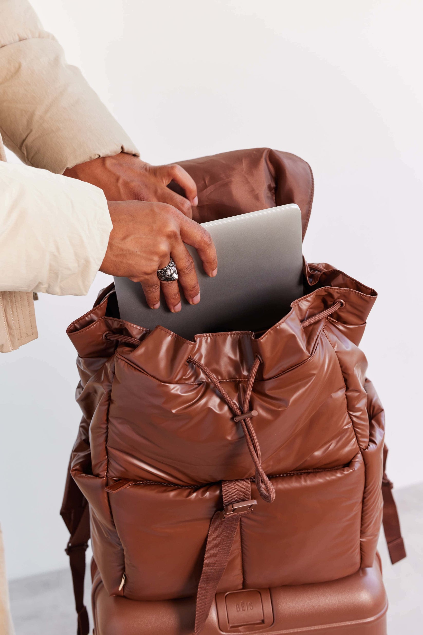 BÉIS 'The Cargo Backpack' in Maple | BÉIS Travel CA