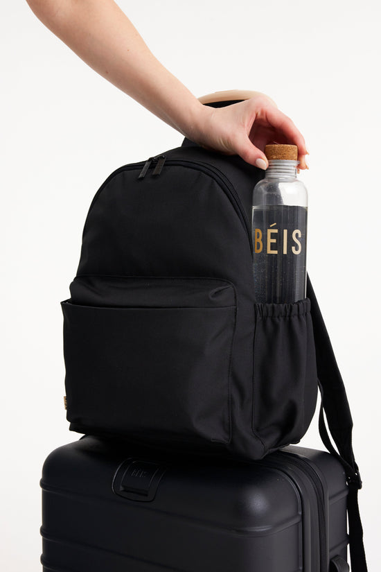 BÉIS 'The BEISICS Backpack' in Black - Backpack For Work & Travel With ...